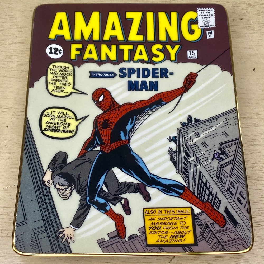 Marvel Amazing Spider Man Hand Painted Franklin Mint … - Gem